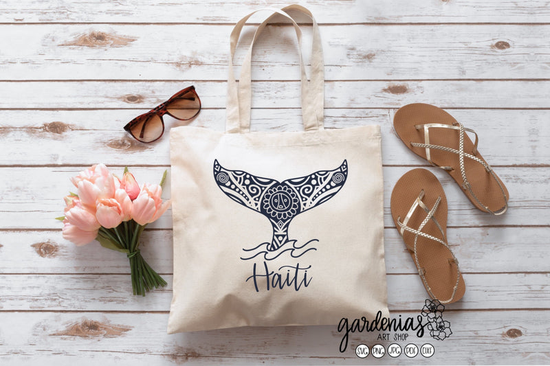 Whale Tail Taino Petroglyph - So Fontsy