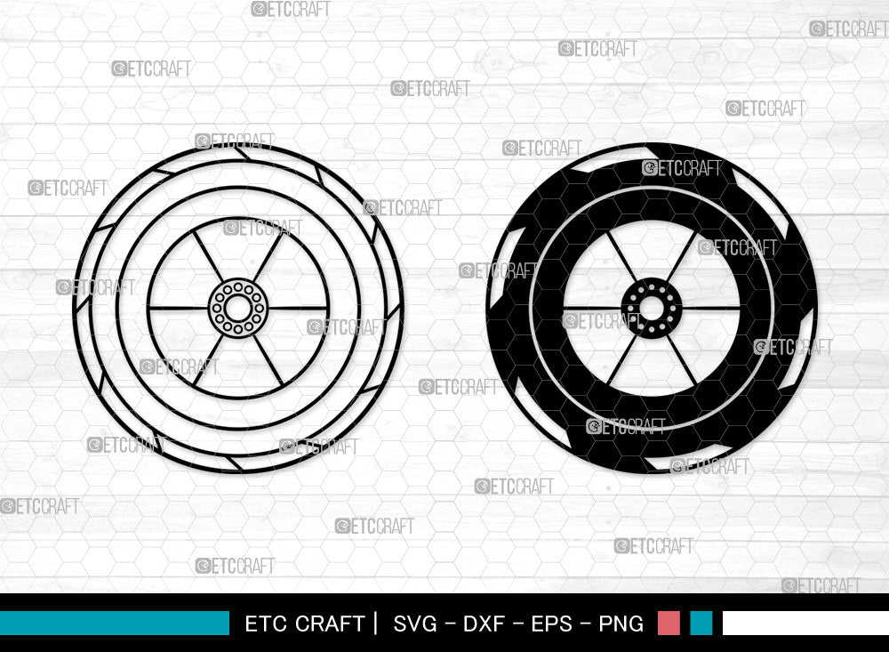 Wheel SVG, Car Wheel Svg, Truck Wheel Svg, Wheel Rim Svg, Wagon Wheel ...