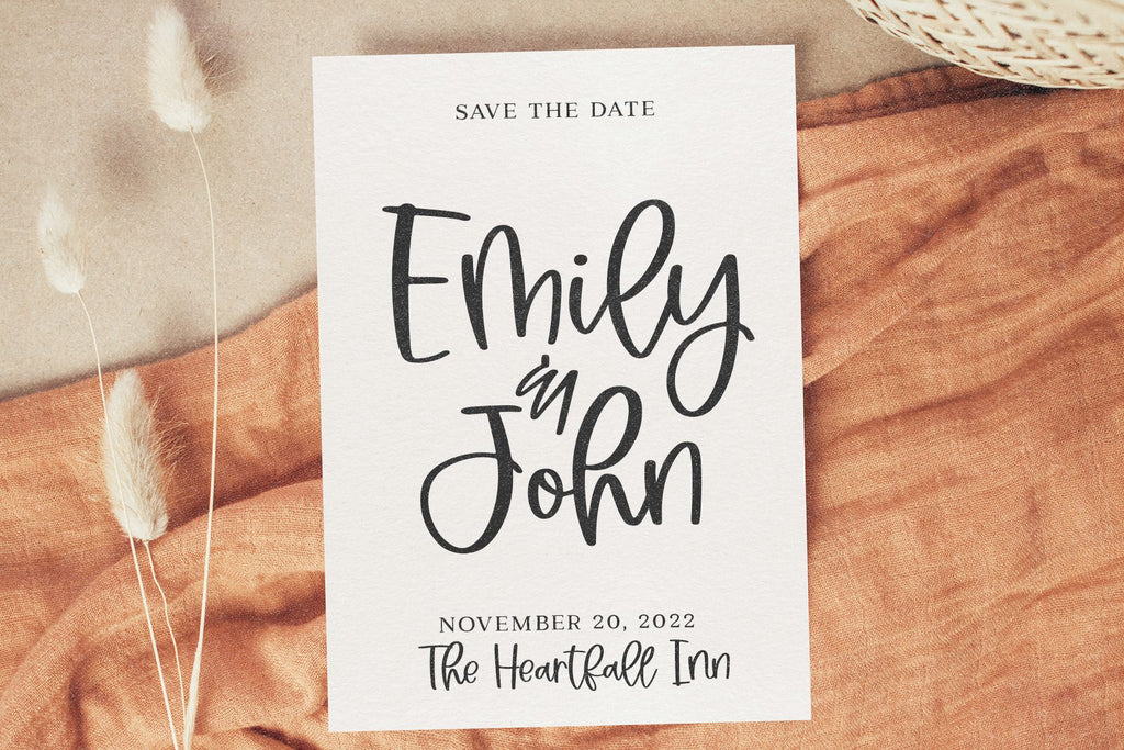 White Magnolia - Handwritten Script Font - So Fontsy