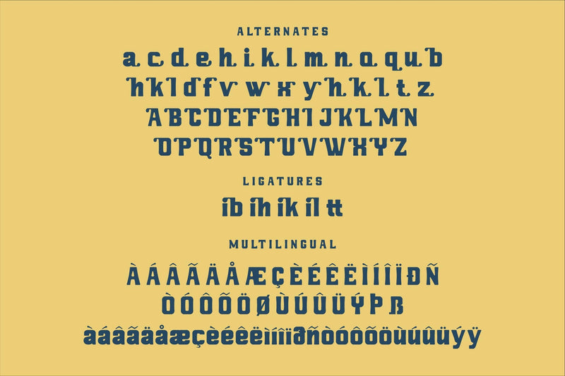 Wibledon Typeface - So Fontsy
