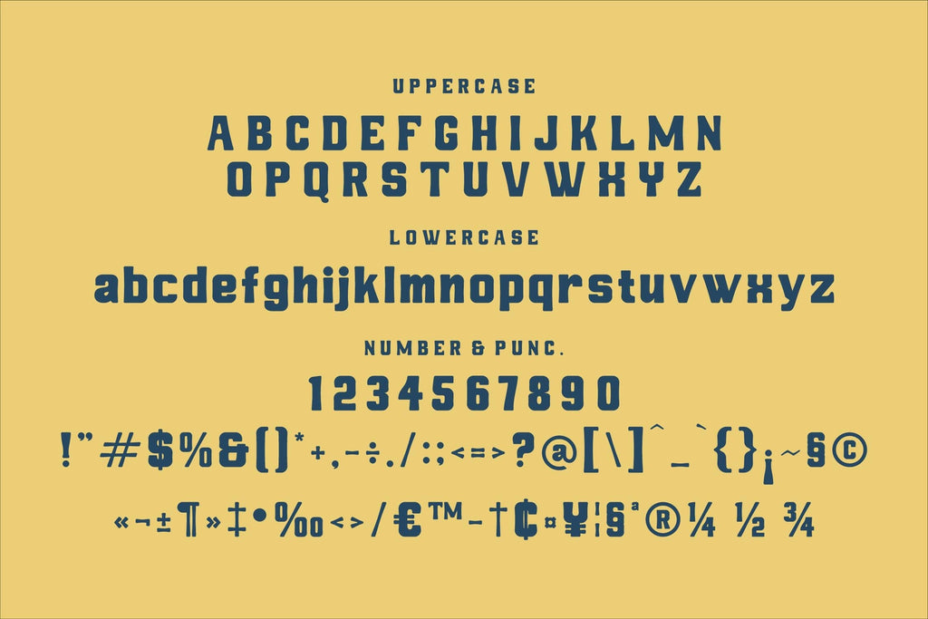Wibledon Typeface - So Fontsy