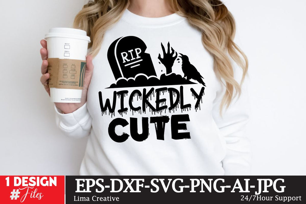 Wickedly Cute SVG Cute File - So Fontsy