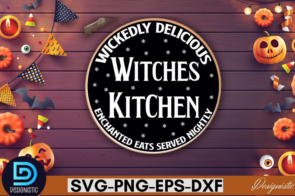 Wickedly delicious witches kitchen enchanted eats served nightly SVG ...
