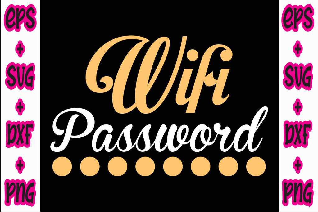 Wifi Password - So Fontsy