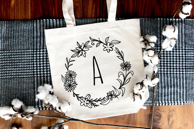 Wildflower Frame SVG - So Fontsy