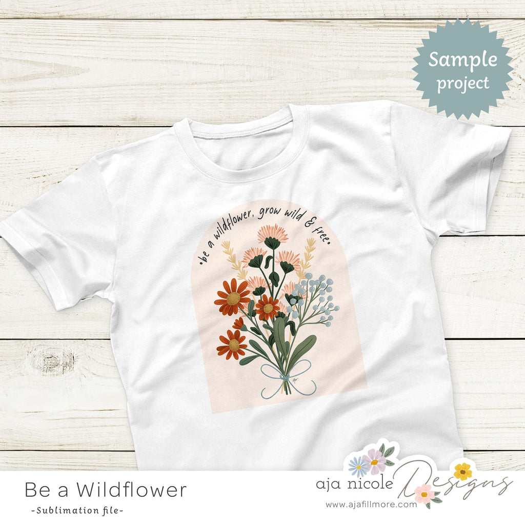 Wildflower Sublimation - So Fontsy