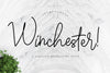 Winchester Signature Script - So Fontsy