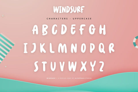 Windsurf - Playful Display Font - So Fontsy
