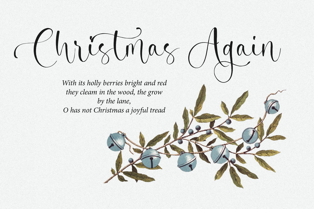 Winter Fantasy Beautiful Calligraphy Font - So Fontsy