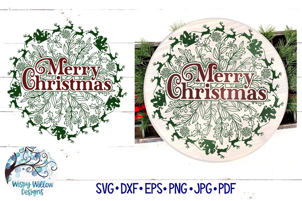 Winter Mandala SVG Bundle | Christmas Mandalas - So Fontsy