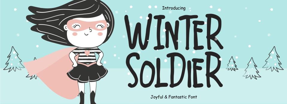 Winter Soldier Joyful & Fantastic - So Fontsy