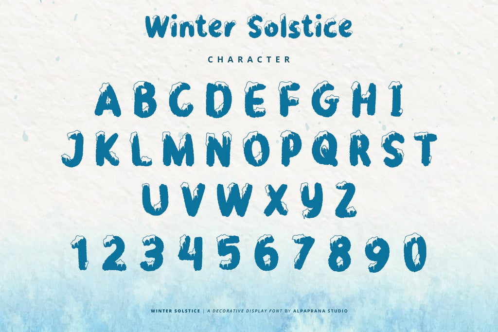 Winter Solstice - Display Font - So Fontsy