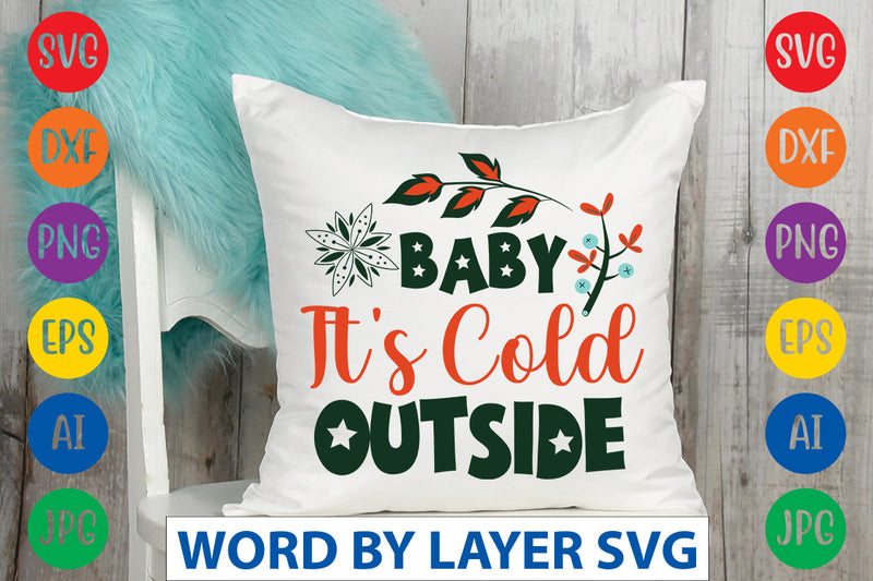 Winter SVG Bundle Vol, Cold Hands Warm Heart Svg, Winter Kisses ...