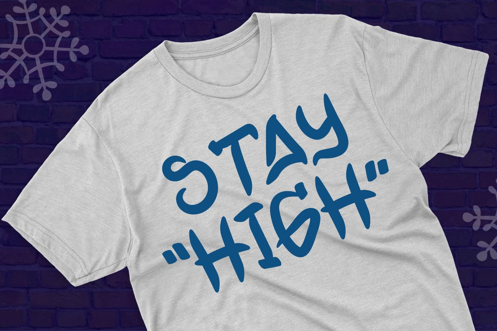 Winter Swash - Graffiti Font - So Fontsy
