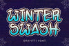 Winter Swash - Graffiti Font - So Fontsy