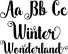 Winter Wonderland Font - So Fontsy