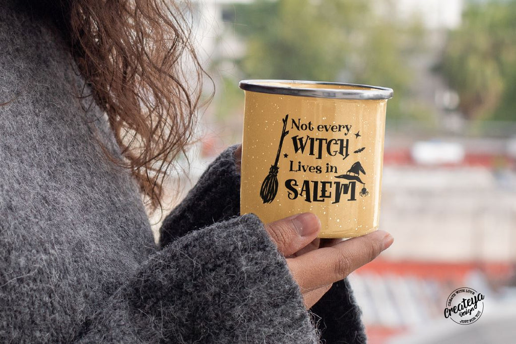 Witch quote SVG, Witch broom and hat, Halloween SVG, Not Every Witch ...