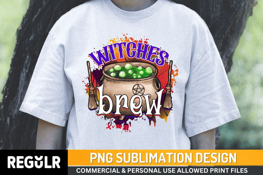 Witches brew Sublimation PNG, Halloween Sublimation Design - So Fontsy