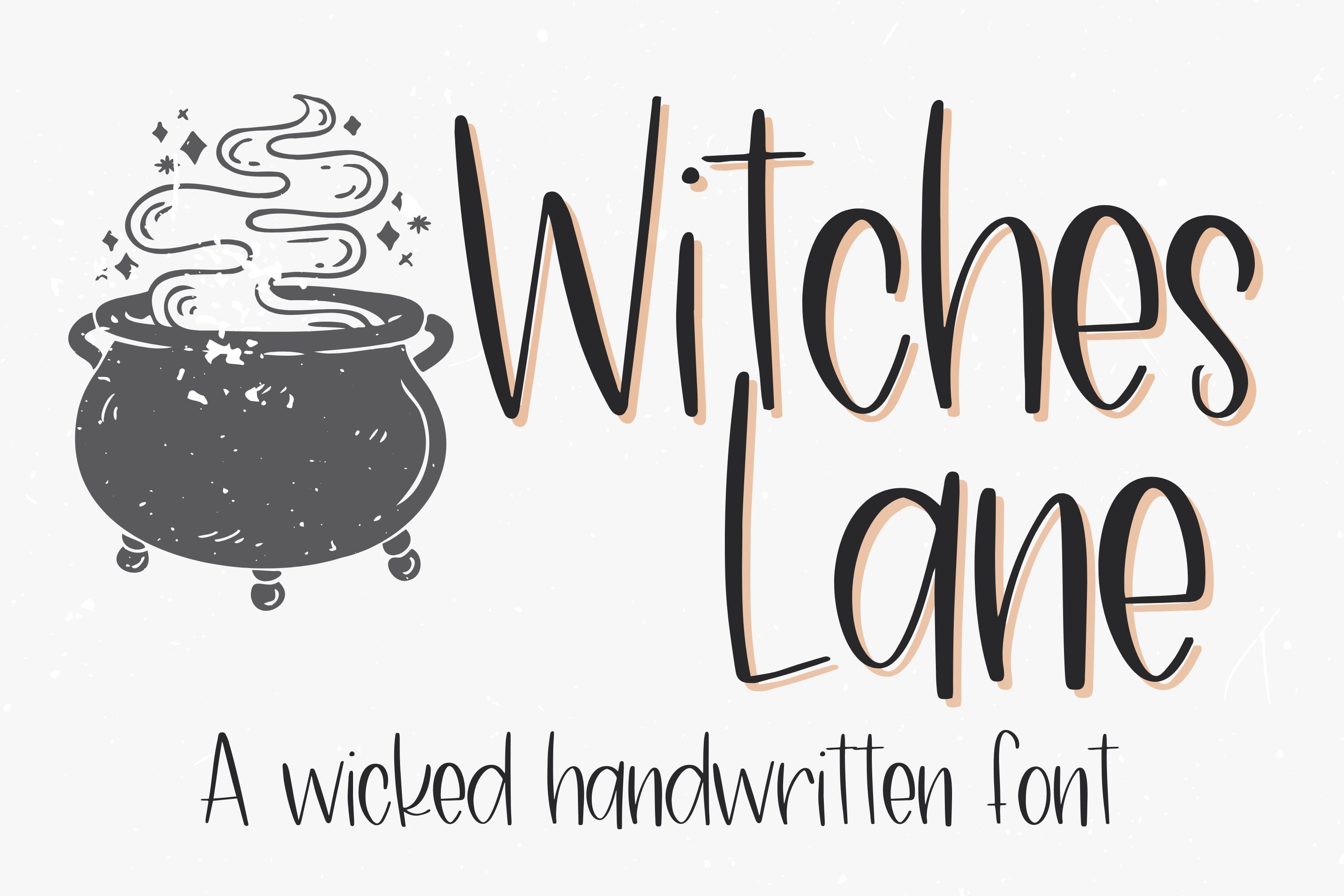 Witches Lane, Halloween Handwritten Font for Cricut, Cricut Fonts ...