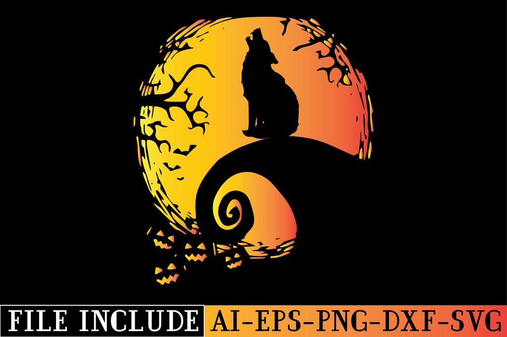 Wolf Cut File - So Fontsy