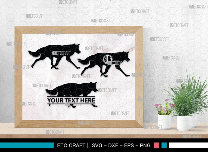 Wolf Monogram, Wolf Silhouette, Wolf SVG, Growling Wolf Svg, Howling ...