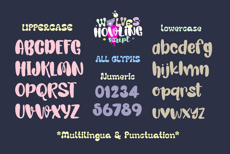Wolves Howling Script - So Fontsy
