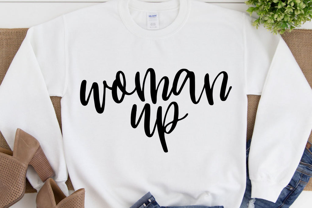 Woman Up SVG | Inspirational Quotes SVG Files Free For Commercial Use ...