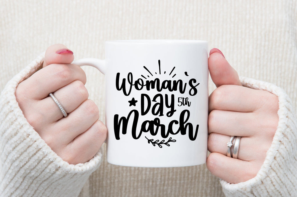 Woman`s Day 5th March svg - So Fontsy