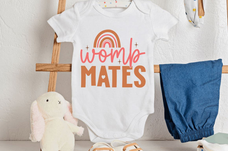 Womb mates SVG - So Fontsy