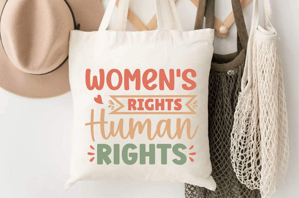 Women rights are human rights SVG - So Fontsy