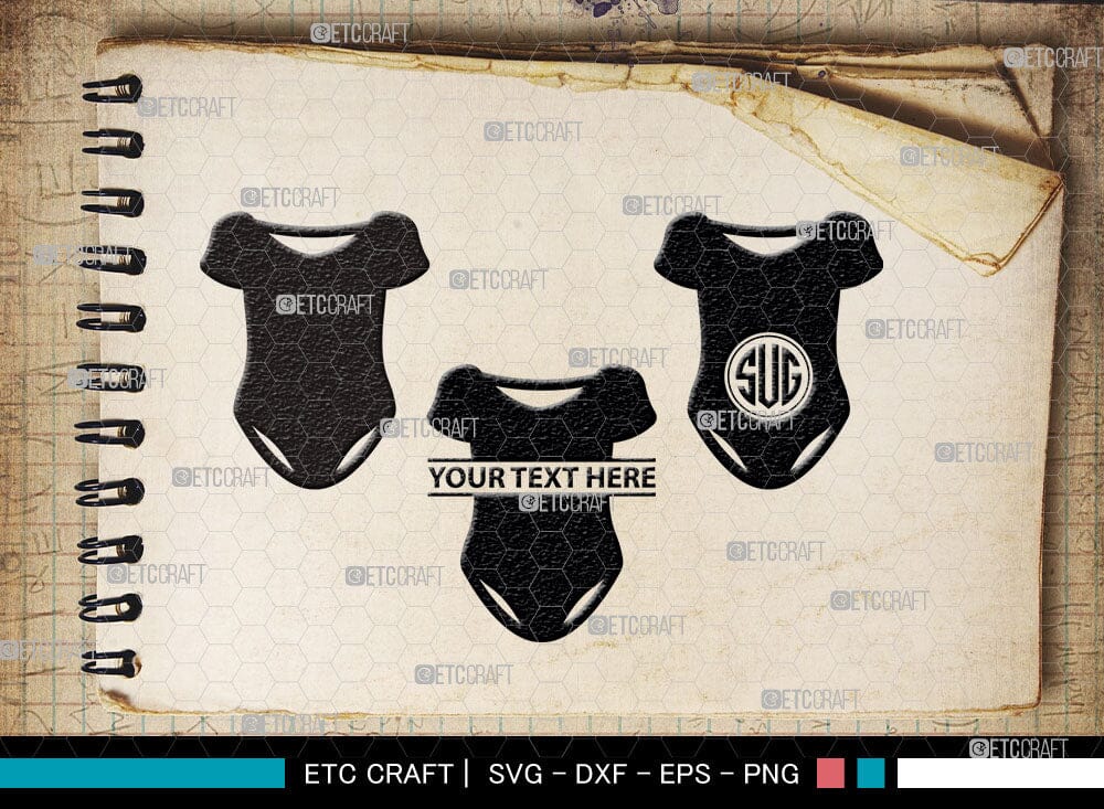 Womens Monogram, Womens Swimsuit Silhouette, Swimwear Svg, Short Sleeve ...