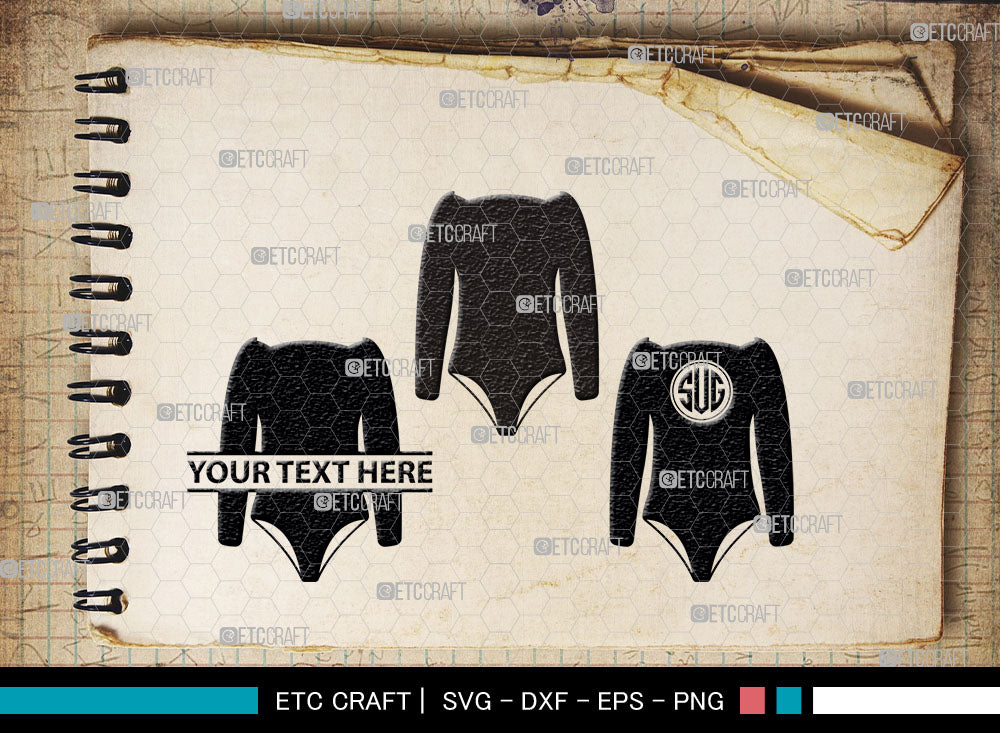 Womens Swimsuit Monogram, Womens Swimsuit Silhouette, Swimwear Svg ...