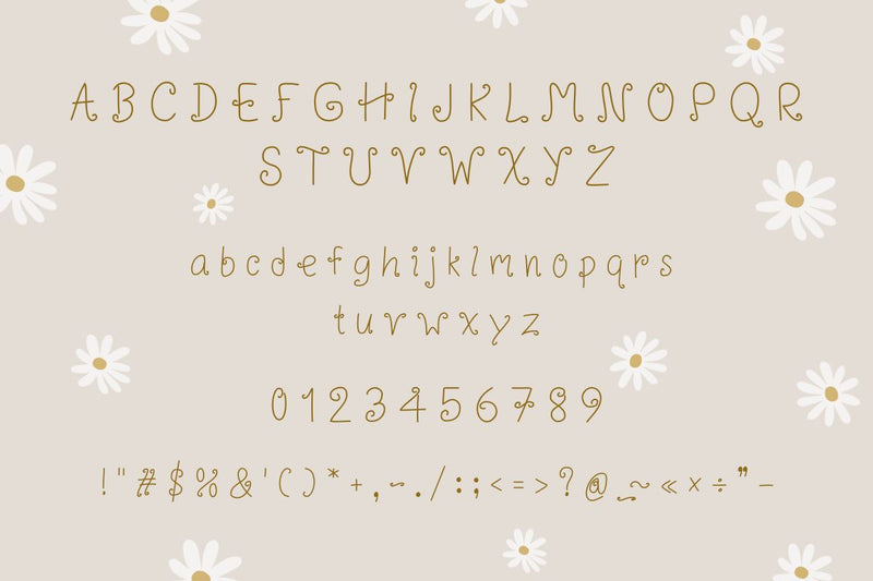 Wonderland - Cute Display Font - So Fontsy