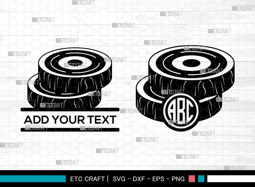 Wood Log Monogram SVG, Woodcutting svg, Wood Slice Svg, Tree Slice Svg ...