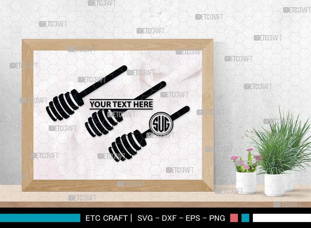 Wooden Honey Pot Monogram, Wooden Honey Pot Silhouette, Wooden Honey ...