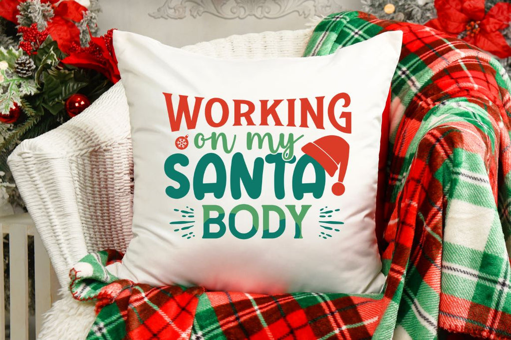 Working on my santa body SVG - So Fontsy