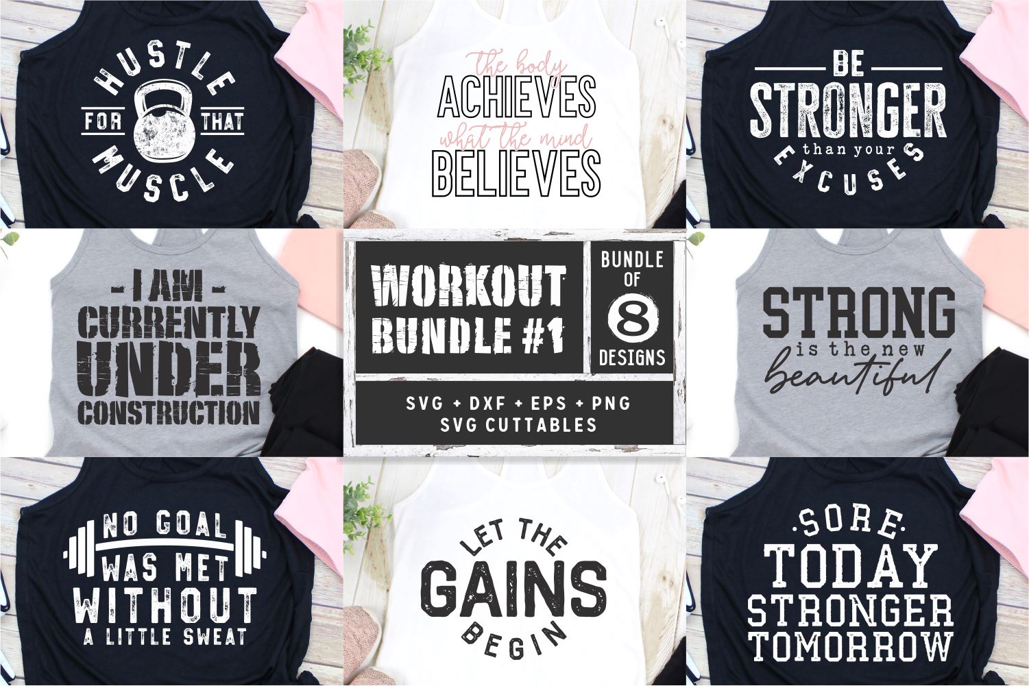 Workout svg Bundle | Fitness svg | Workout svg | Exercise svg | Motiva ...