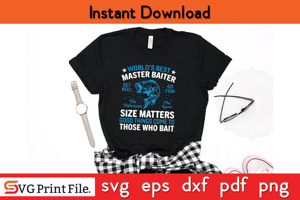 World Best Master Batter Fishing SVG PNG CRAFTS File - So Fontsy
