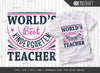 World’s Best Kindergarten Teacher SVG Cut File | Kindergarten Svg ...