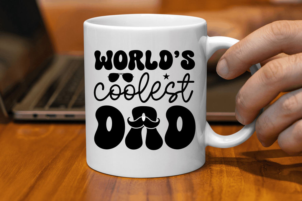 Worlds coolest dad SVG - So Fontsy