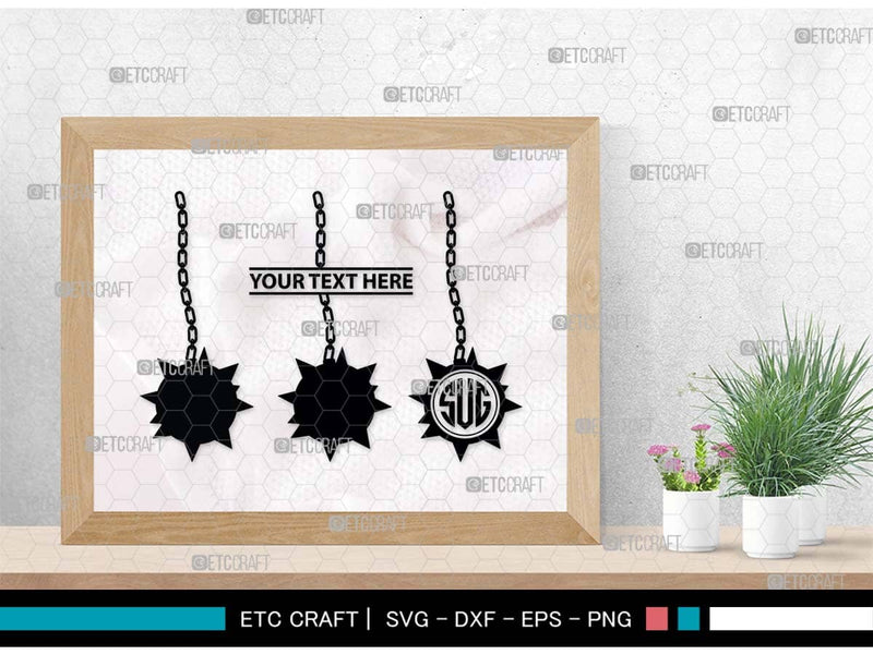 Wrecking Ball Monogram, Wrecking Ball Silhouette, Wrecking Ball SVG ...