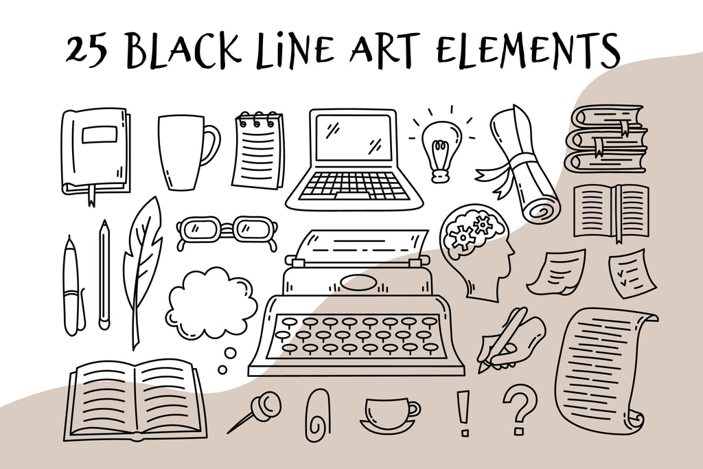 Writer Doodles - So Fontsy