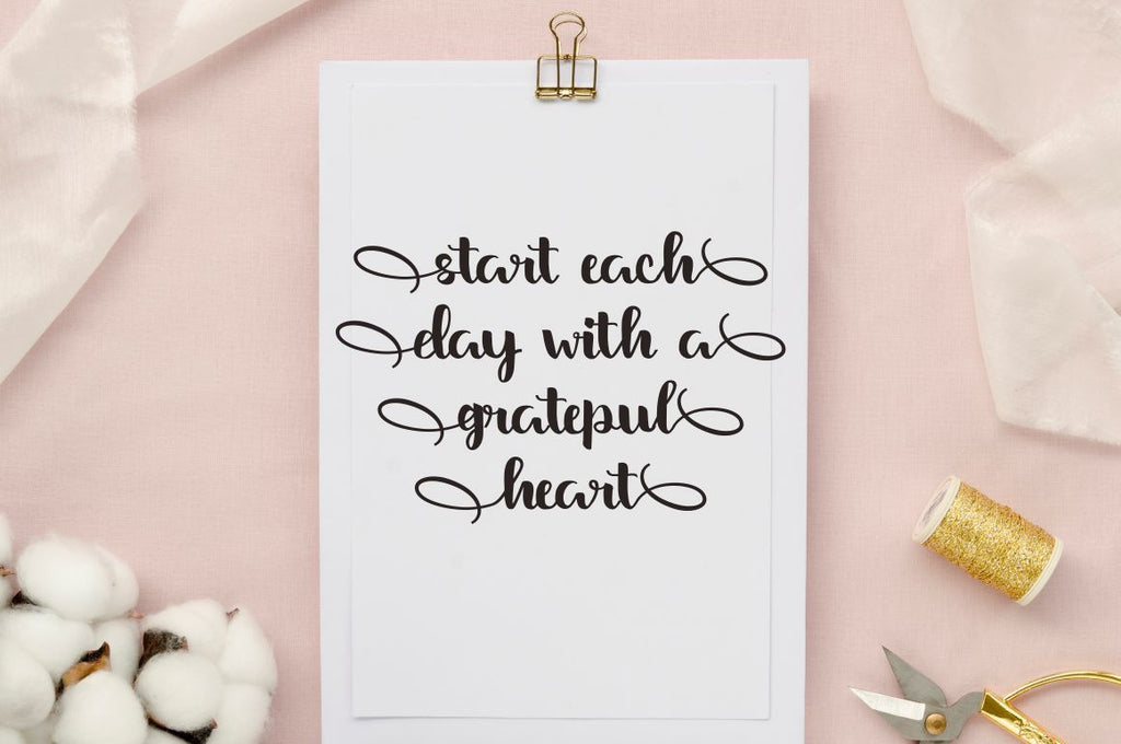 Yellow Sweet Handwritten Font - So Fontsy