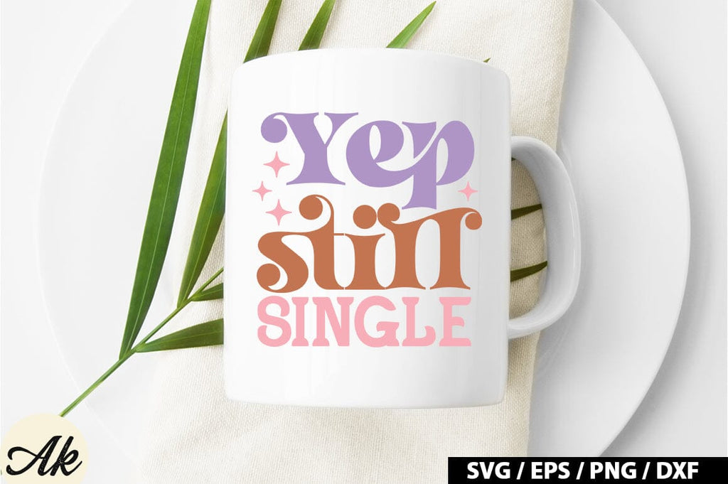 Yep, still single Retro SVG - So Fontsy