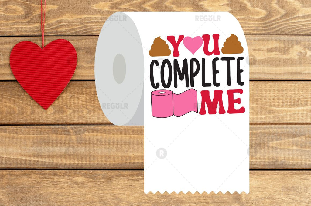 You complete me SVG - So Fontsy