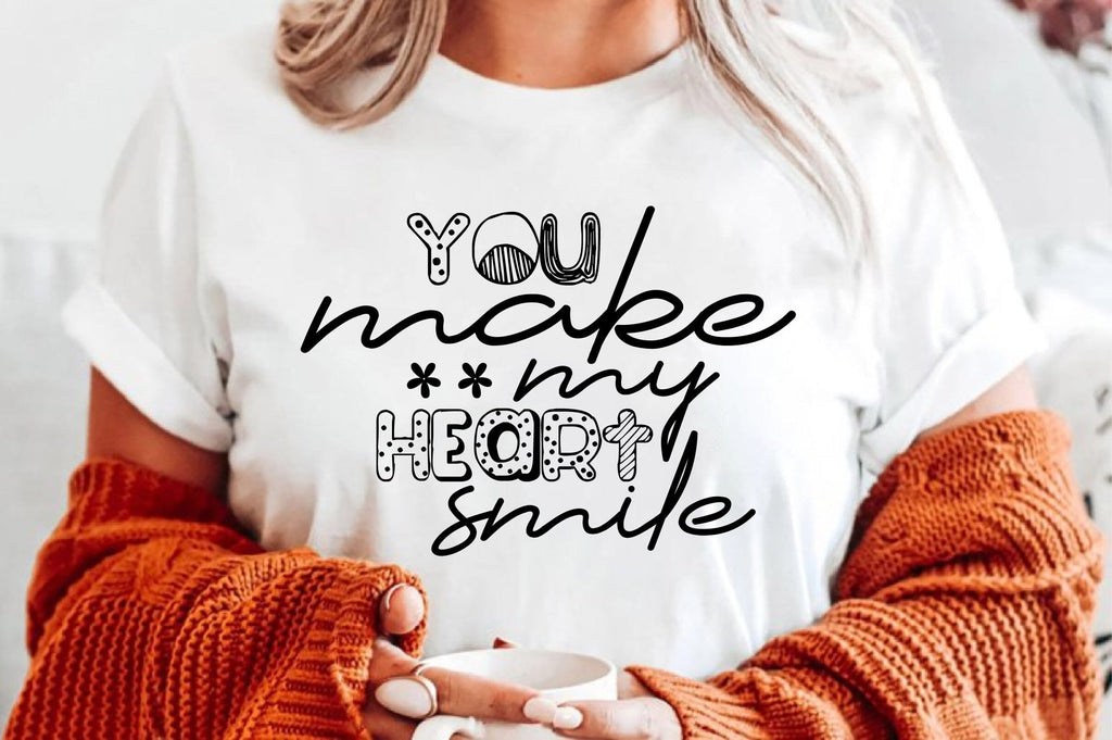 you make my heart smile - So Fontsy