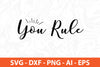you rule svg - So Fontsy