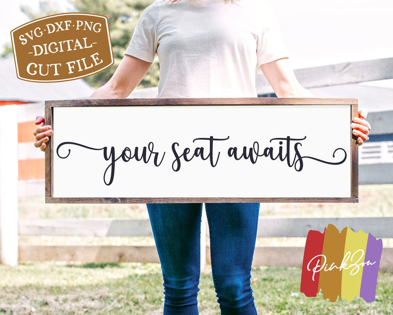 Your Seat Awaits SVG Files | Wedding Svg | Seating Chart Svg | Wedding ...