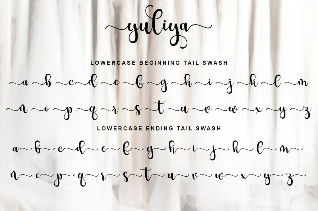 Yuliya Script - So Fontsy