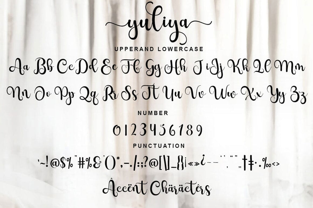 Yuliya Script - So Fontsy